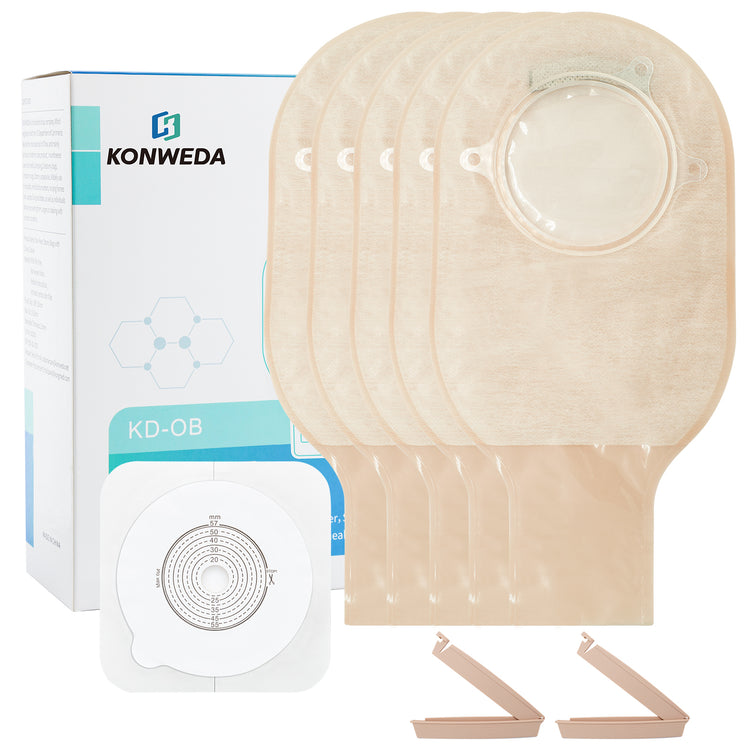 Two-piece ostomy bags pouches for a comfortable life with your stoma ...