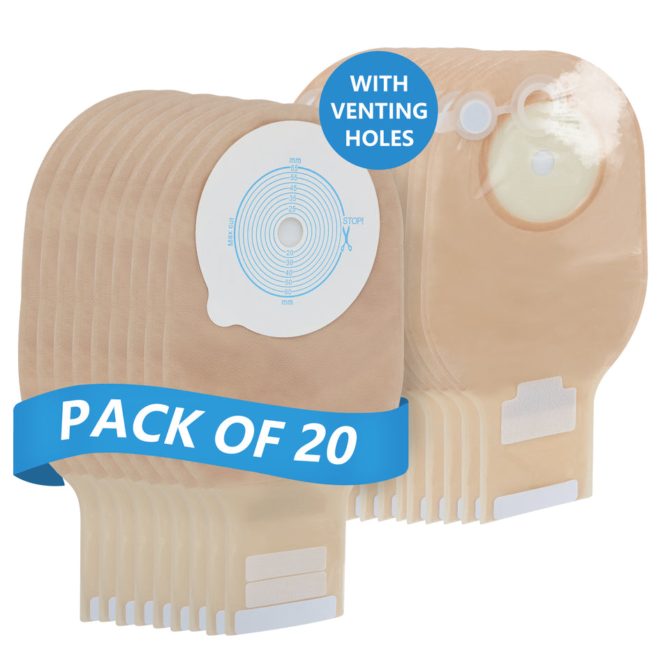 One-piece ostomy bags pouches for a comfortable life with your stoma ...