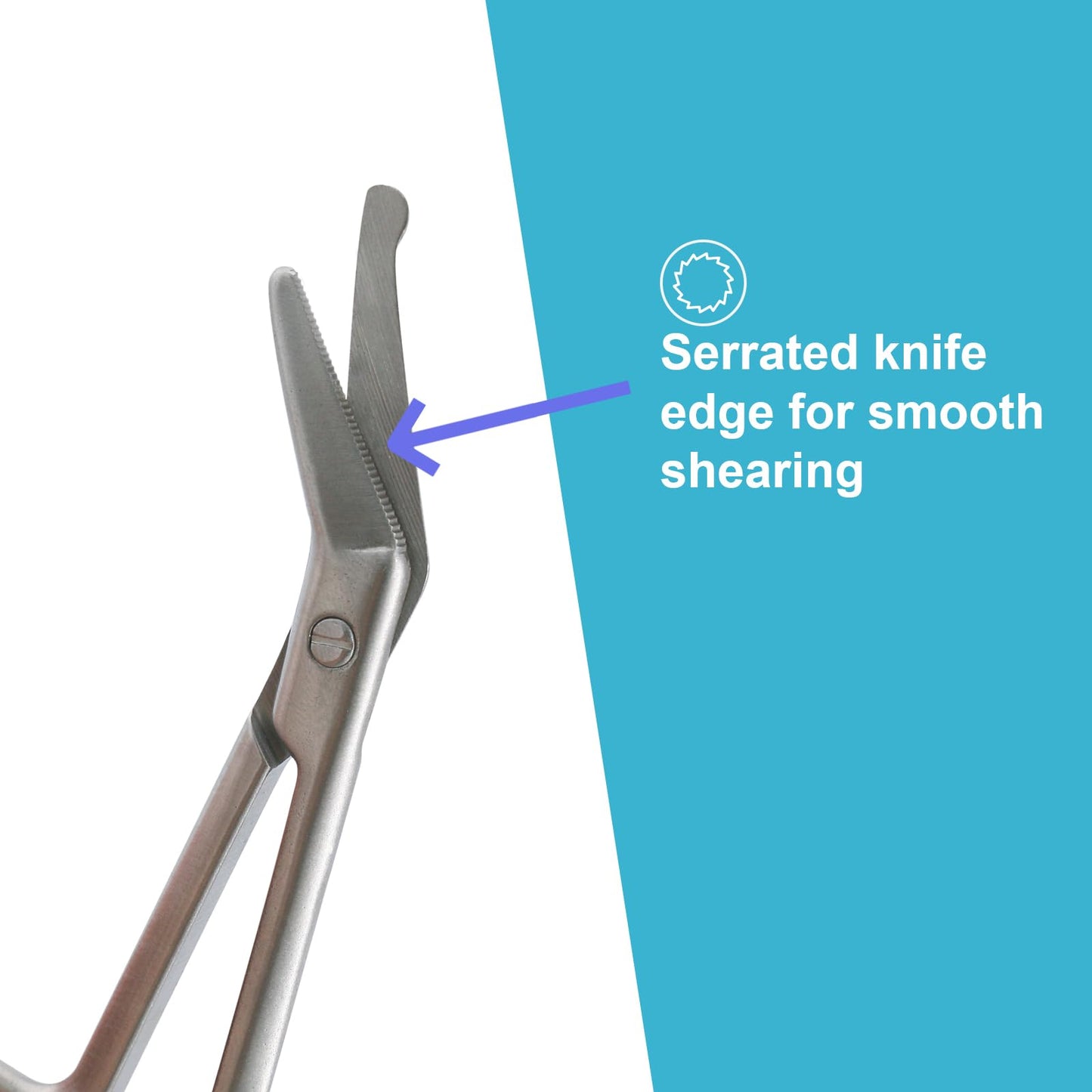 Ostomy Scissors Curved Blunt Tips, Small Scissors for Colostomy Bag an ...