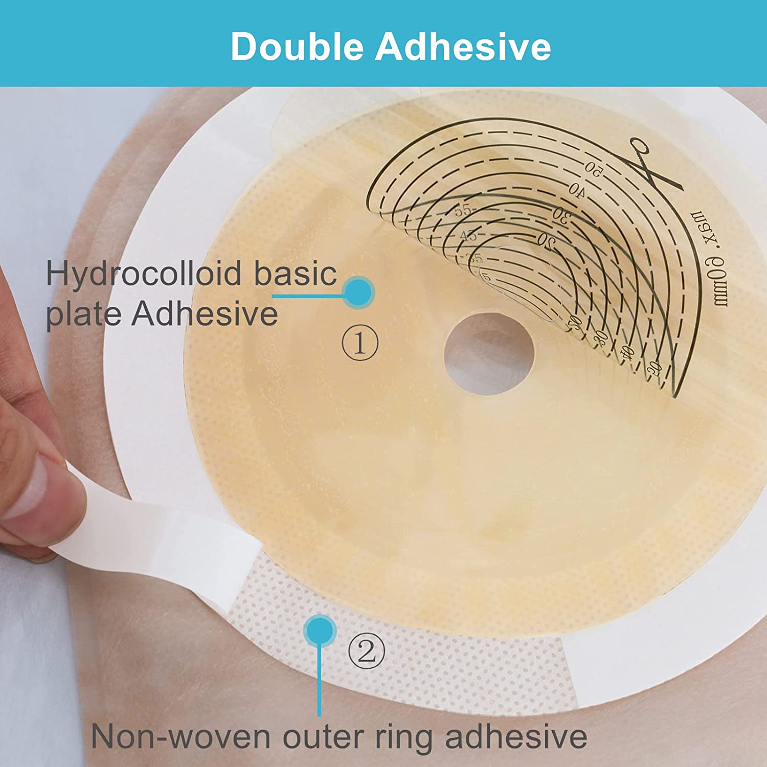 Colostomy Bags, One Piece Drainable Pouches for Stoma Care – KONWEDA ...