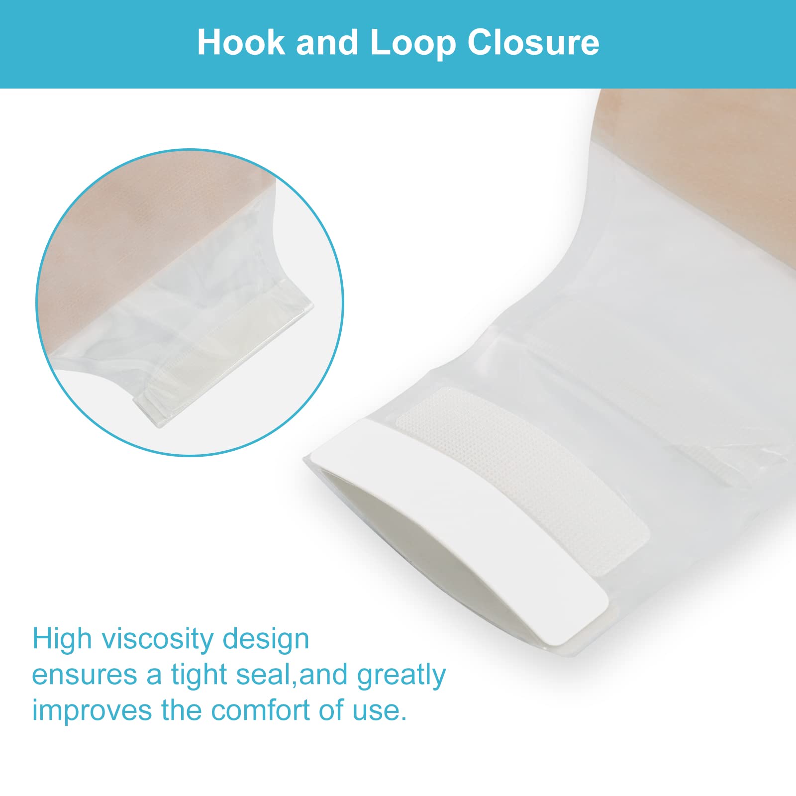 Colostomy Bags, One Piece Drainable Ostomy Pouch, Cut-to-Fit, 20 PCS ...