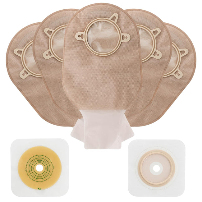 Two-piece ostomy bags pouches for a comfortable life with your stoma ...