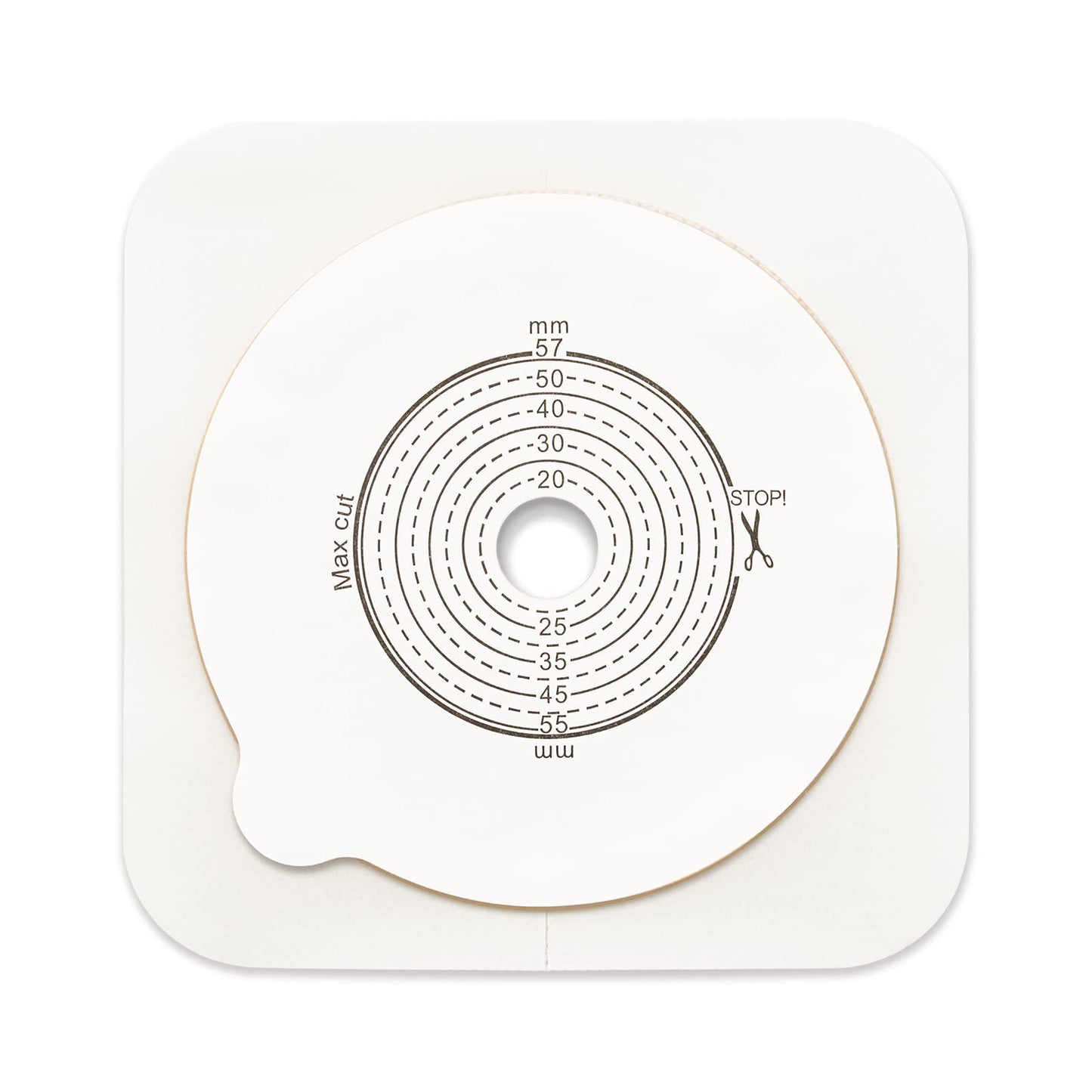 Adhesive Skin Barriers Wafer for KONWEDA Ostomy Two-Piece Bag System ...