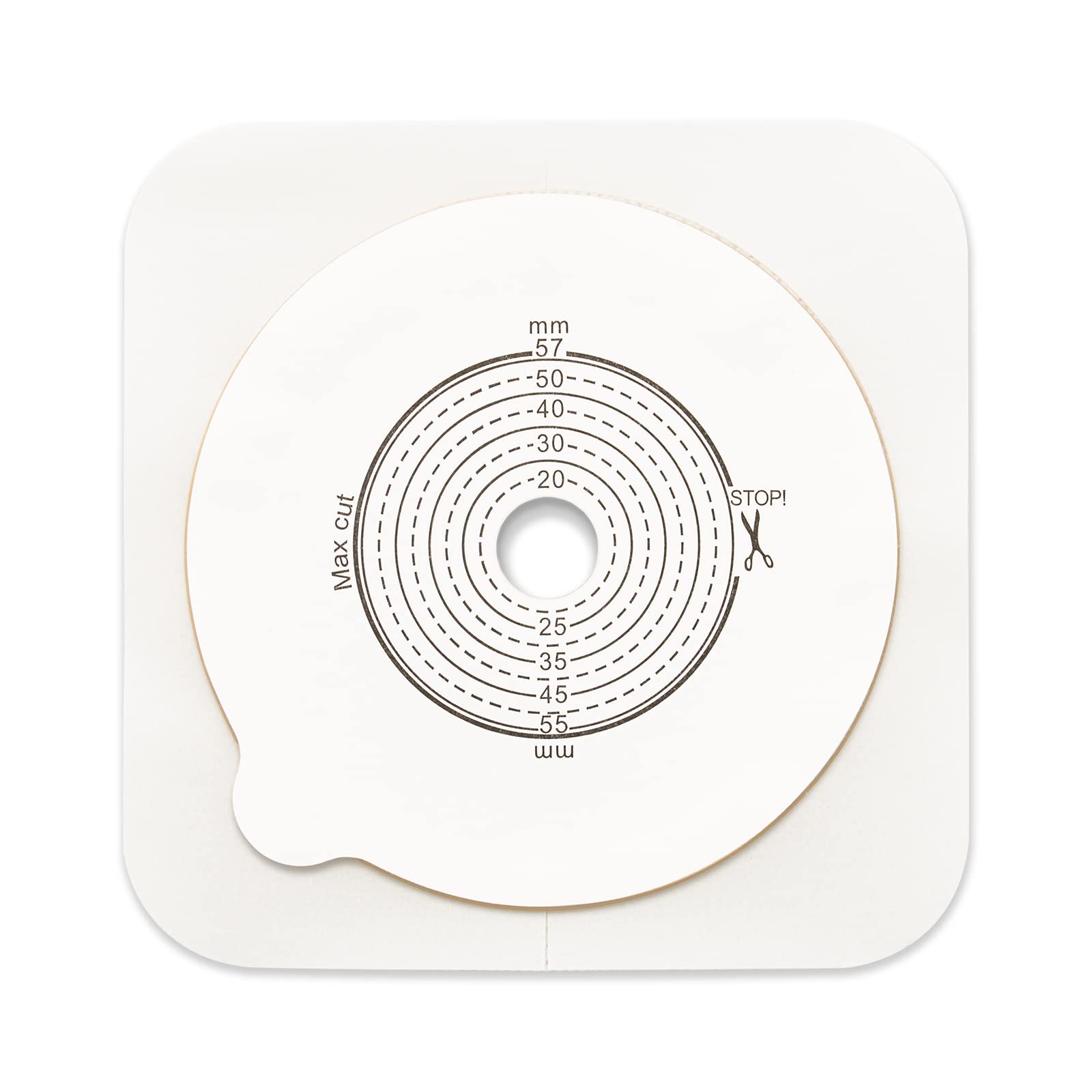 Adhesive Skin Barriers Wafer for KONWEDA Ostomy Two-Piece Bag System ...