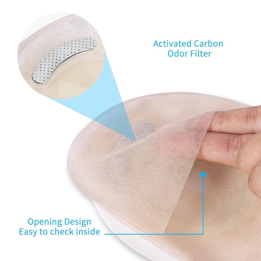 Colostomy Bags with Clamp Closure, One Piece Drainable Pouch, Cut-to-F ...