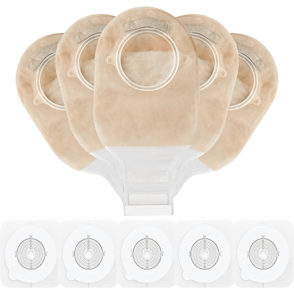 Two-piece ostomy bags pouches for a comfortable life with your stoma.#N ...